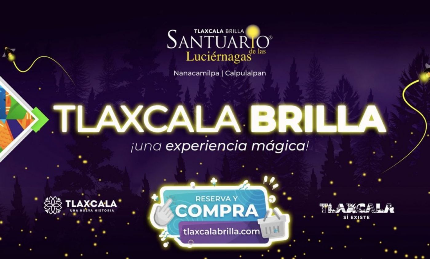 Anuncia Secture temporada de luciérnagas 2023 Tlaxcala Brilla