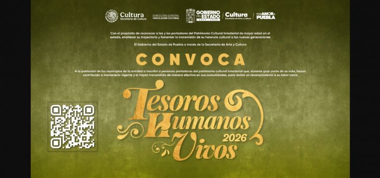 Puebla busca a sus guardianes culturales: habrá apoyos de hasta 80 mil ...