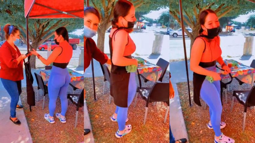 Mesera sorprende a todos y se viraliza por lucir outfit y figura ...